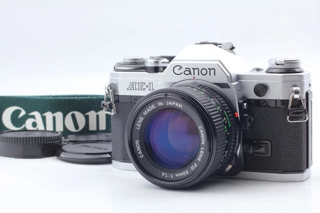 [MENTHE] APPAREIL PHOTO argentique Canon AE-1 35m + nouvel objectif FD 50... EUR 209,30 ...