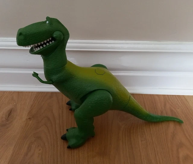 DISNEY PIXAR 2011 Mattel Toy Story Talking Rex Dinosaur Figure Moving ...