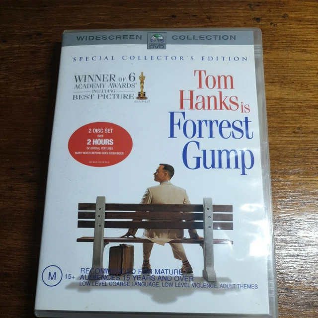 FORREST GUMP DVD R4 LIKE NEW FREE POST £4.39 - PicClick UK
