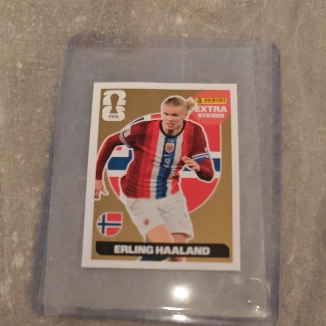 ERLING HAALAND EXTRA Sticker Panini World Cup 2026 Mint from Packet EUR ...