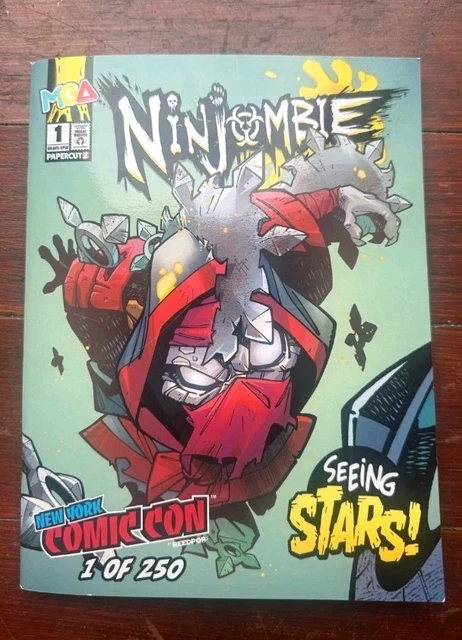 2025 NYCC COMIC Con Ninjombie Book Limited Edition £37.12 - PicClick UK