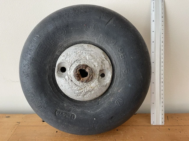WW2 RAF SPITFIRE Hurricane Relic Tail Wheel From Shut Battle Of Britain ...