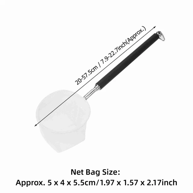 SQUARE SHAPE MINI Fishing Net Expandable Fishing Net Aquarium $16.55 ...