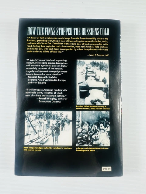 FROZEN HELL 1ST Ed William R Trotter Russo-Finnish Winter War 1939-1940 ...