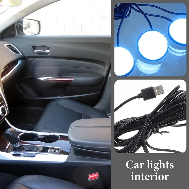AUTO ATMOSPHERE LAMP Interior Ambient Lighting Car Modified Lights £12. ...