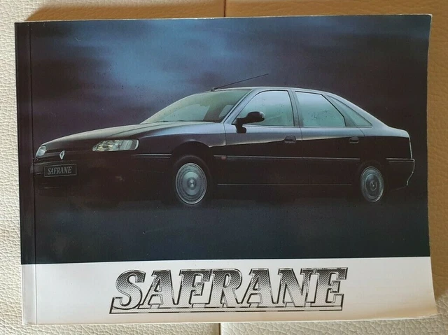 = RENAULT SAFRANE - NOTICE D'UTILISATION et D'ENTRETIEN - 03 / 1995 ...