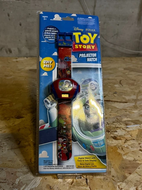DISNEY PIXAR TOY Story Projector Digital Watch Buzz Lightyear Woody EUR ...