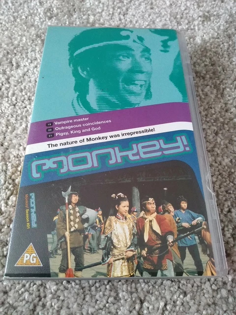 MONKEY TV SHOW Vhs Video volume 7 episodes 19,20 & 21 VG condition with ...