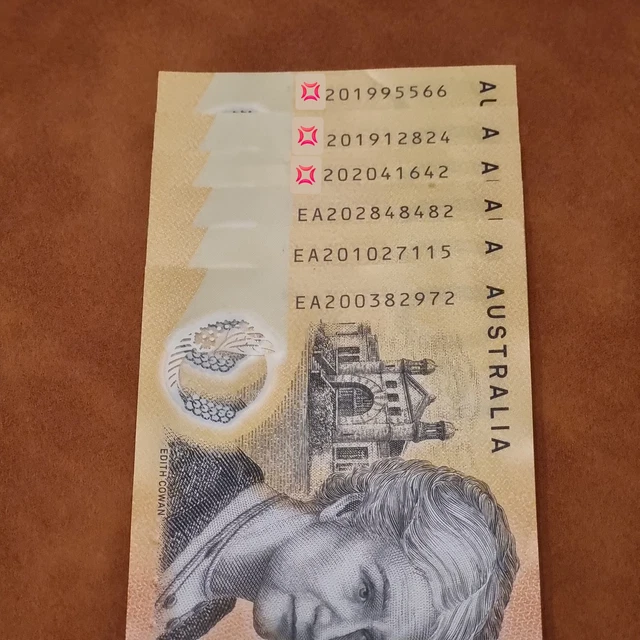 LAST PREFIX EA $50 2020 Australian Banknote $86.00 - PicClick AU