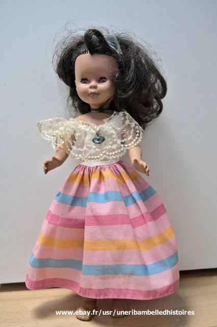 NANCY FAMOSA, MULATRA, Mexicana, années 80, ref 86987, mûlatre, noire ...