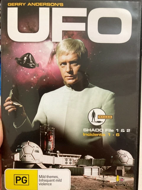 GERRY ANDERSON'S UFO Shado File 1 And 2 region 4 DVD (2 discs) sci-fi tv series $74.95 - PicClick AU