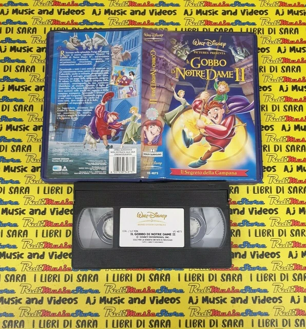 2002 WALT DISNEY VS4873(F155)3 VHS IL GOBO DI NOTRE DAME II Cartoon ...
