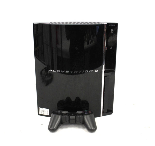 SONY PLAYSTATION 3 60GB Game Console In Black With 1 Controller -Z05 £ ...