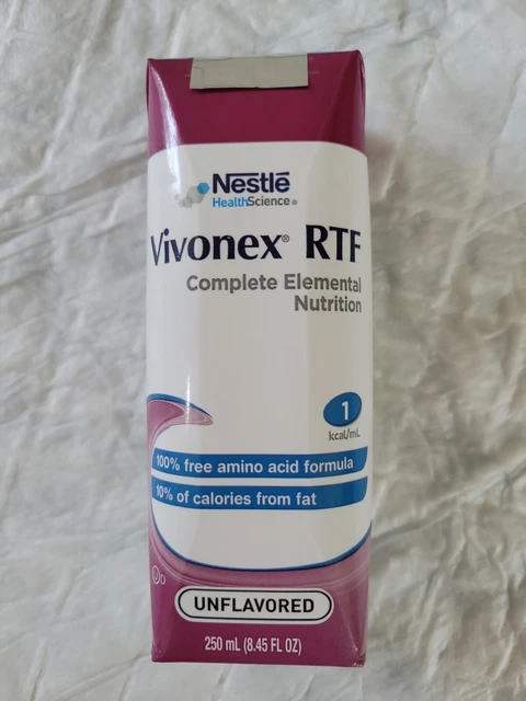 NESTLE HEALTHCARE VIVONEX RTF Formula, 1 Cal, Unflavored, 250 ml- 1 ...