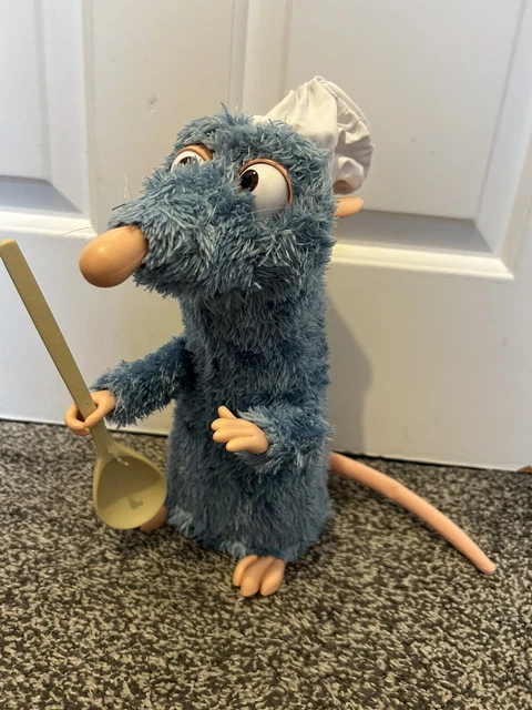 DISNEY PIXAR RATATOUILLE Little Chef Remy Interactive Moving Talking ...