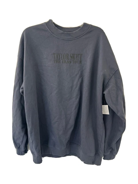 TAYLOR SWIFT ERAS Tour 2023 Official Merch Blue Crewneck XS £160.80 ...