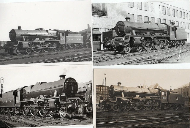 EX LMS &JUBILEE& X4 Nos 45586,45659,5660,45554 FROM MY FAB 4 MORE ...