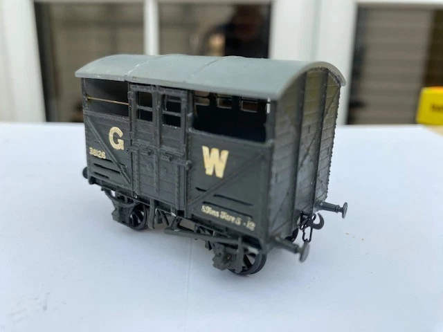 GWR SHORT CATTLE Wagon kit built 00 gauge £21.50 - PicClick UK