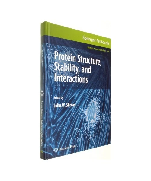 PROTEIN STRUCTURE, STABILITY, and Interactions EUR 110,61 - PicClick FR