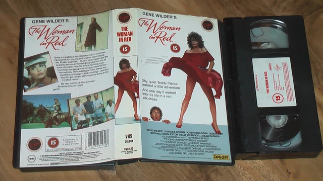 THE WOMAN IN Red VHS Video Cassette Tape PAL VCR £3.99 - PicClick UK