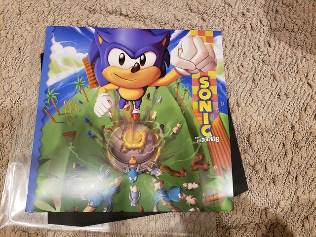 SONIC THE HEDGEHOG Original Sega Genesis Soundtrack Split Vinyl LP Not ...