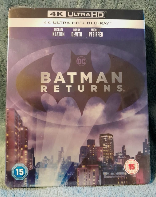 BATMAN RETURNS - 4K UHD / Blu-ray Steelbook - Tim Burton - Zavvi Exclusive EUR 48,94 - PicClick IT