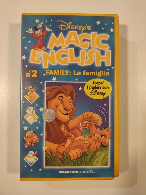 MAGIC ENGLISH N.2 Family: La Famiglia - Vhs Walt Disney £1.02 - PicClick UK