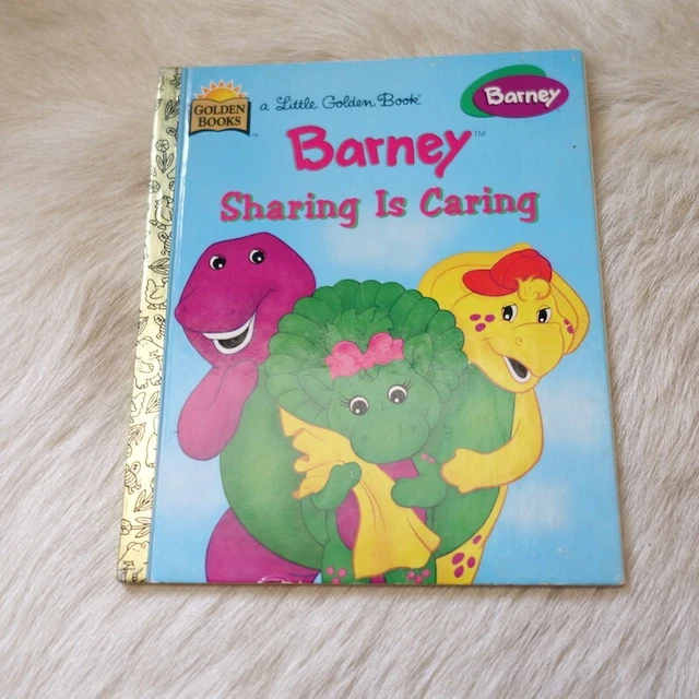 VINTAGE BARNEY SHARING is Caring BARNEY Tv Show 1996 Vintage Little ...
