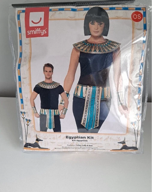 SMIFFYS EGYPTIAN KIT Unisex Fancy Dress Up Costume One Size Egypt King ...