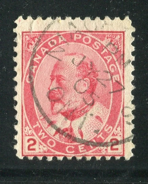 CANADA; 1903 EARLY classic Ed VII issue fine used Shade of 2c. value £2 ...