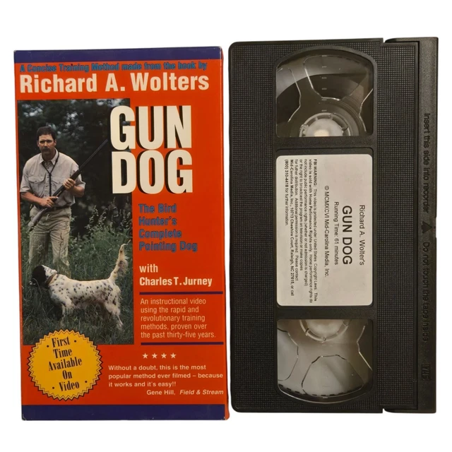 GUN DOG VHS Video The Bird Hunters Complete Pointing Dog Richard A ...