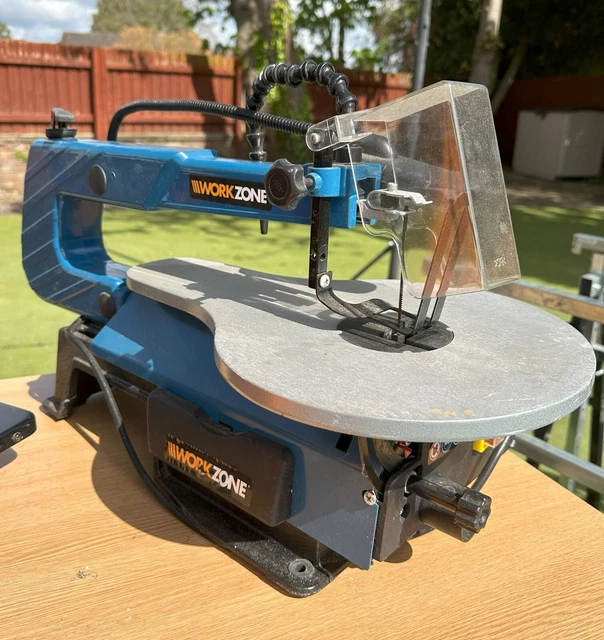 WORKZONE/SCHEPPACH, SCROLL saw, Tilting table, Model SD1600V £31.00 ...