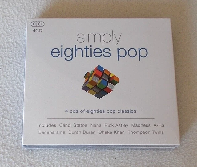 SIMPLY EIGHTIES POP : Various Artists (2016) 80's Classics 4 x CD Set ...