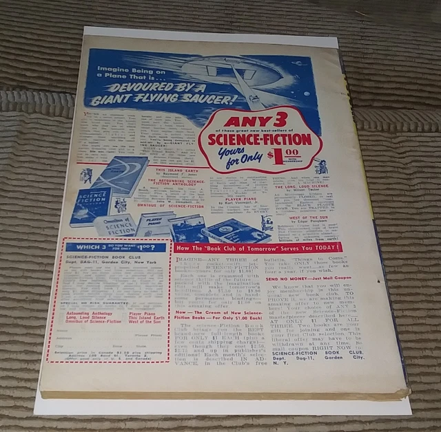 FUTURE SCIENCE FICTION / Classic Schomburg ROBOT Cover £52.12 - PicClick UK