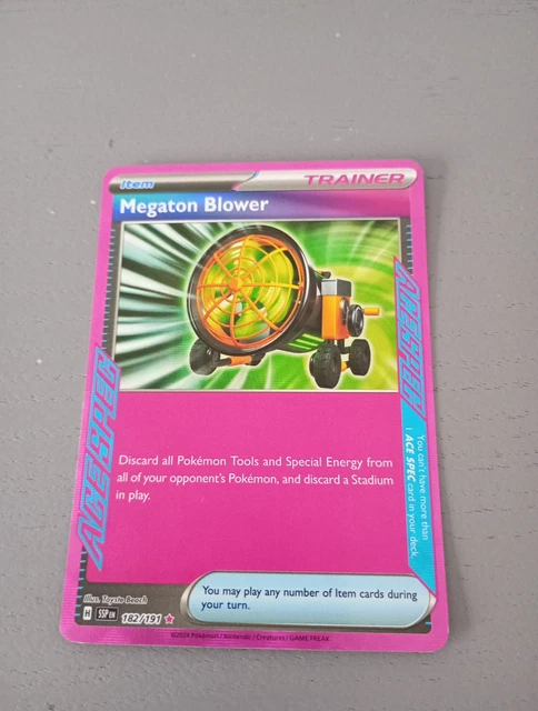 POKÉMON TCG MEGATON Blower Ace Spec Surging Sparks Card 182/191 £2.22 ...