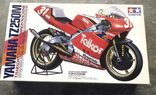 TAMIYA 14064 YAMAHA TZ250M 1/12 motorcycle kit Tetsuya Harada 1993 GP2 ...