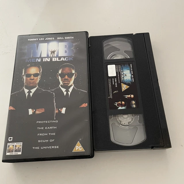 MEN IN BLACK - Will Smith - Tommy Lee Jones - PAL VHS Video Tape EUR 6 ...