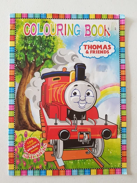 THOMAS THE TANK Engine & Friends: Thomas' Classic Colouring Book 96 ...