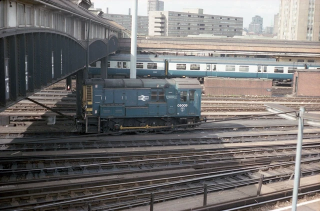 CLAPHAM JUNCTION CLASS 09 09009 8.4.83 35mm Colour Negative RN436 £2.99 ...