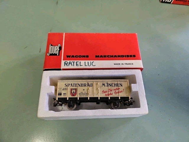 JOUEF HO 6261, 1/87, ref wagon refrigerant spatenbrau munchen fourgon ...