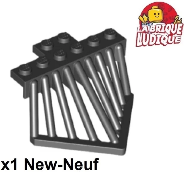 LEGO - X1 Flat Modified Buffalo Wall Cow Catcher Train Black/Black ...