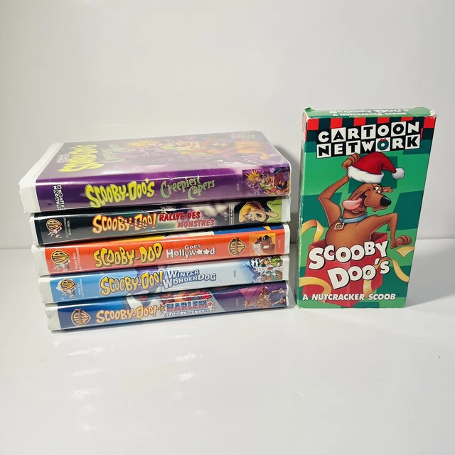 SCOOBY DOO VHS Collection VHS Tapes Cartoon Network Shows $29.89 ...