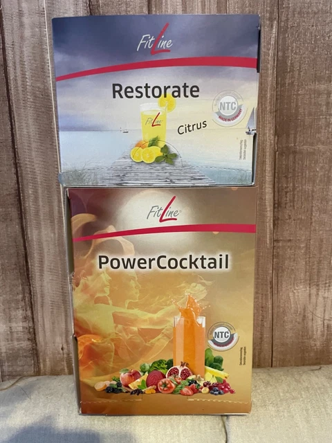 FITLINE OPTIMAL SET Power Cocktail + Restorate Citrus EUR 79,90 ...