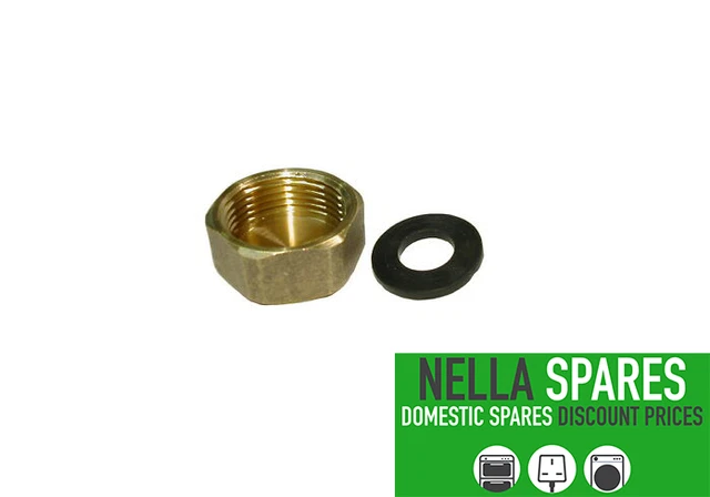UNIVERSAL WASHING MACHINE Blanking Nut with Seal 3/4 Inch BSP £4.95 ...