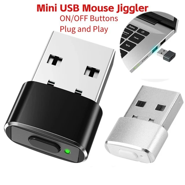 On Off Buttons Usb Mouse Jiggler Undetectable Mouse Movement Simulator 17 88 Picclick Au