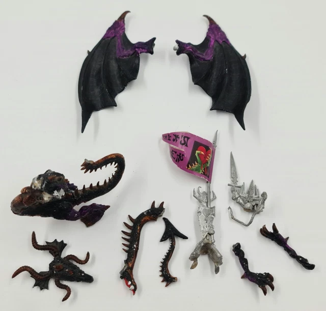 BEASTLORD RAKARTH DARK Elves Dragonrider Black Dragon Warhammer Fantasy ...