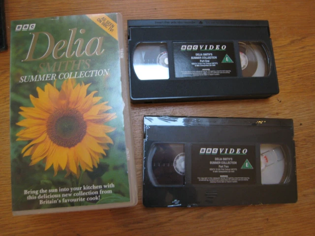 DELIA SMITH SUMMER Collection Video VHS Rare Food Cooking Cookery ...
