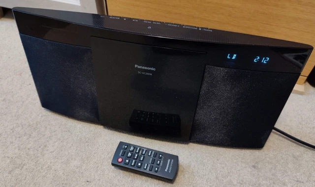 PANASONIC SC-HC29DB CD/DAB/FM/USB/AUX Bluetooth Compact Stereo System ...