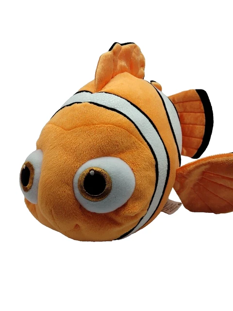 FINDING NEMO DISNEY Store Stamped! Nemo 15"Plush Cuddly Soft Toy Teddy ...