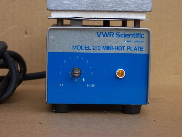 VWR SCIENTIFIC MODEL 210 Mini-Hot Plate, CAT No. 33918-556 $124.88 ...